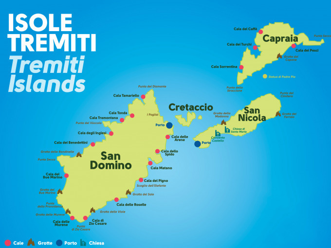 tremiti islands private day tour by boat with lunch on board yacht isla ...